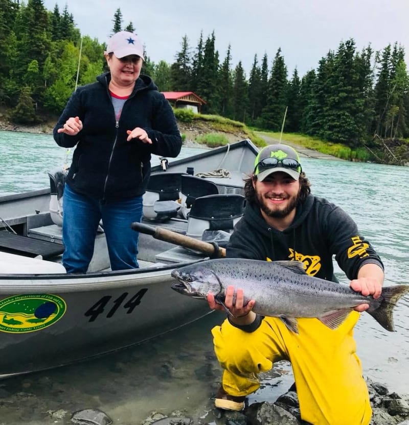 Salmon Run Alaska - Jimmie Jack Fishing